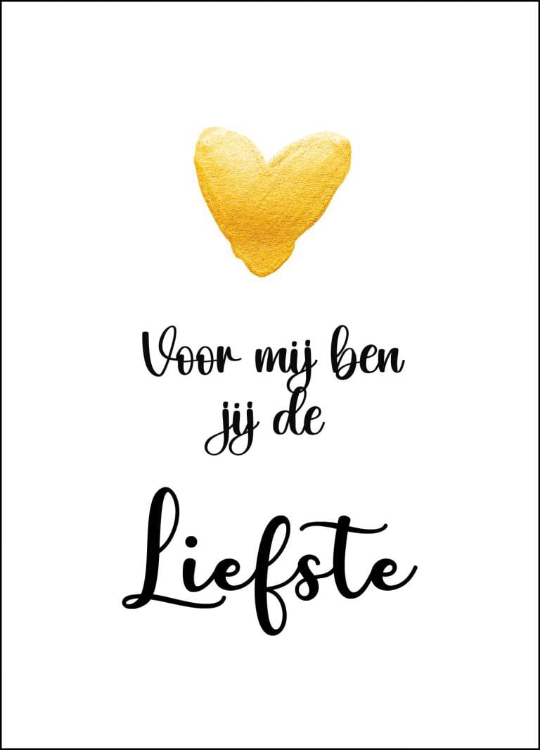 Kaart Voor mij ben jij - Gewoon Ziezo